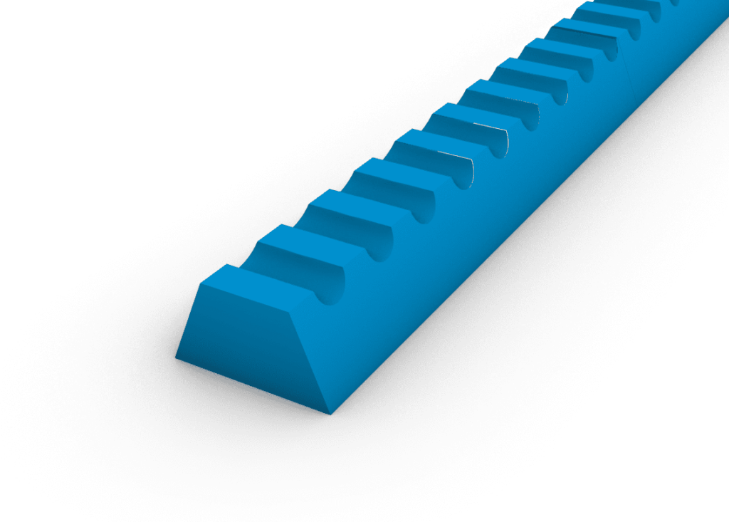 SERIE K - PVC NOTCHED GUIDES - Extrudingskill