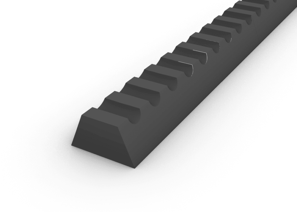 SERIE K - PVC NOTCHED GUIDES - Extrudingskill